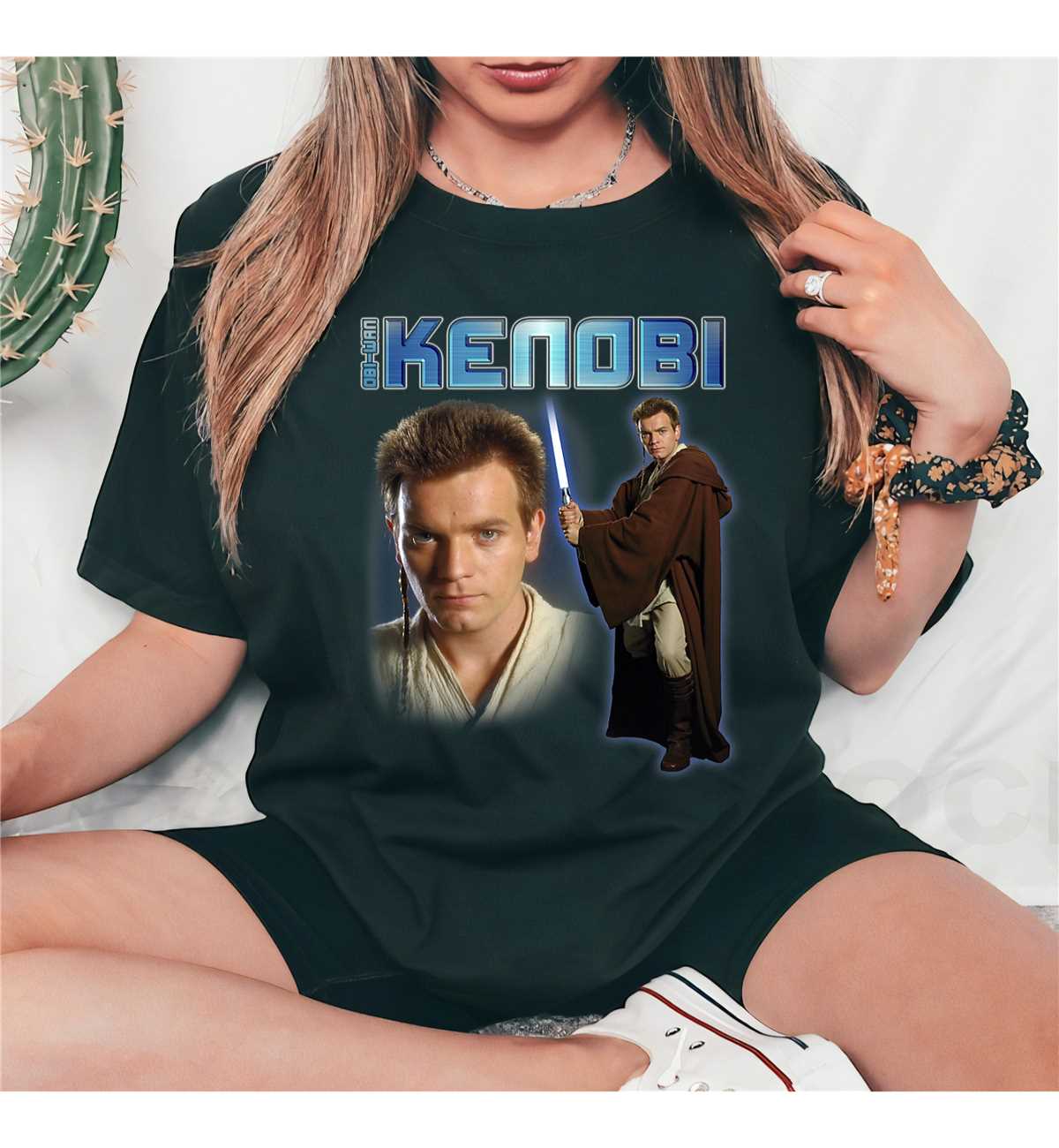 Star Wars Obi-Wan Kenobi Jedi Portrait T-Shirt, Star Wars Sh | Inspire ...