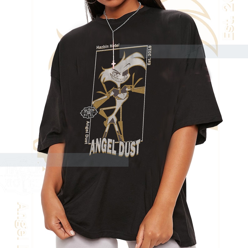 Hazbin Hotel Angel Dust Characters Shirt, Angel Dusk Hazbin | Inspire ...