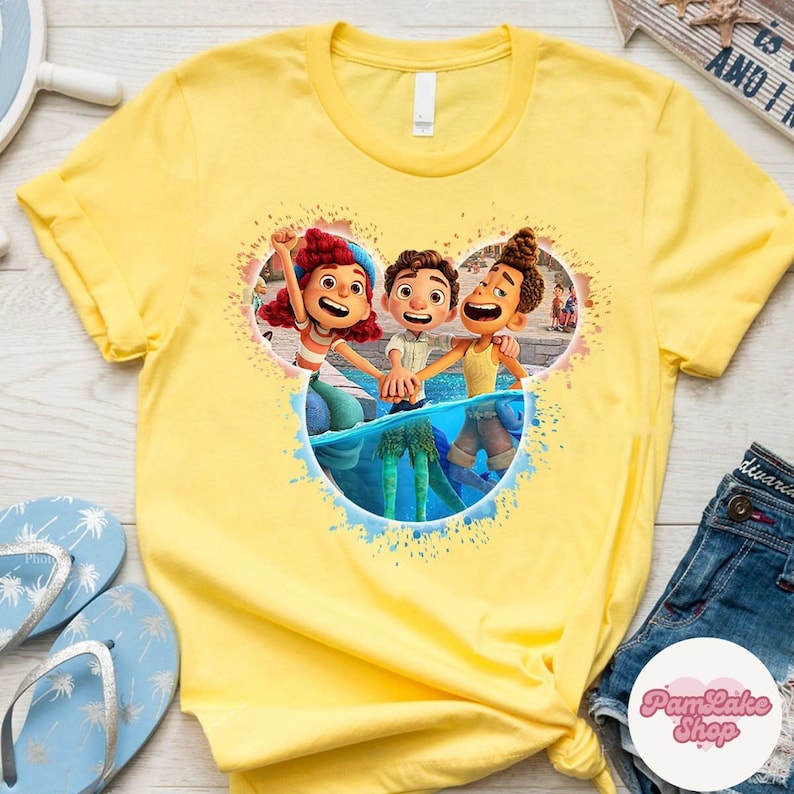 Personalized Disney Luca shirt, Summer of Luca shirt, Custom | Inspire ...