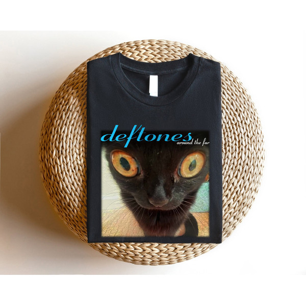 Deftones Shirt, Deftones Around The Fur Cat T-Shirt, Deftone | Inspire ...
