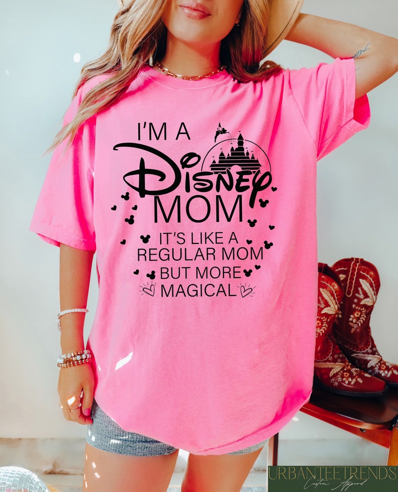 I'm A Disney Mom Shirt, Magical Mom Sweatshirt, Disney Mom C | Inspire ...