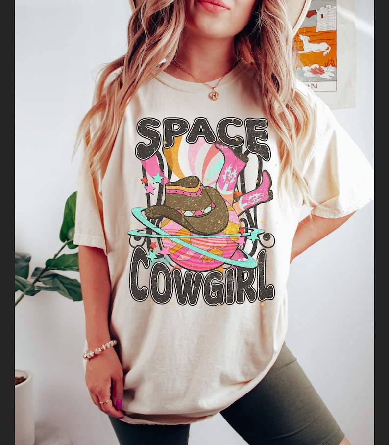 Space Cowgirl Outfit Cosmic Cowgirl Space Cowgirl shirt Spac | Inspire ...