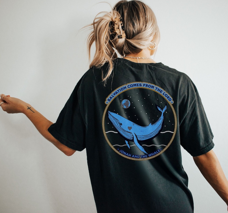 Christian Merch Ocean Inspired Style Whale Shirt Catholic Ts | Inspire ...