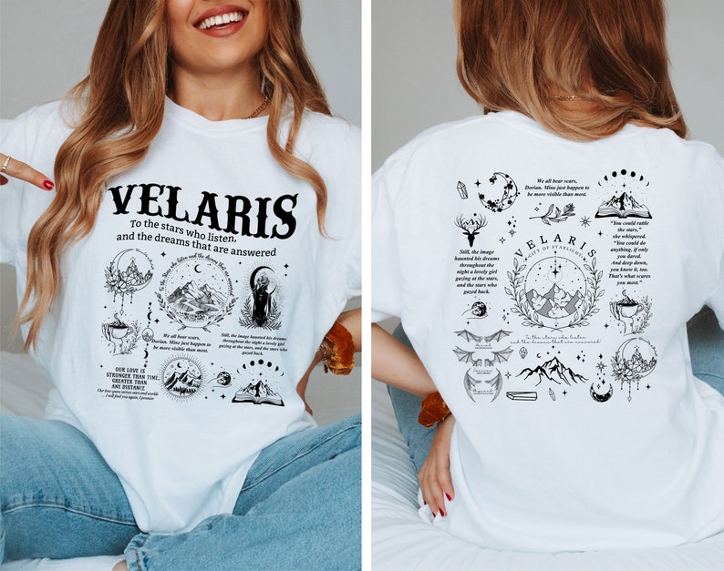 Acotar Velaris Shirt, The Night Court Illyrians, A Court Of | Inspire ...