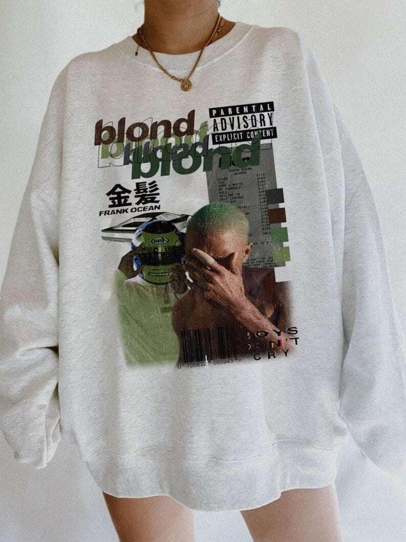 Frank Ocean Shirt, Frank Ocean Blond, Rap Hip Hop 90 Vintage - Inspire ...
