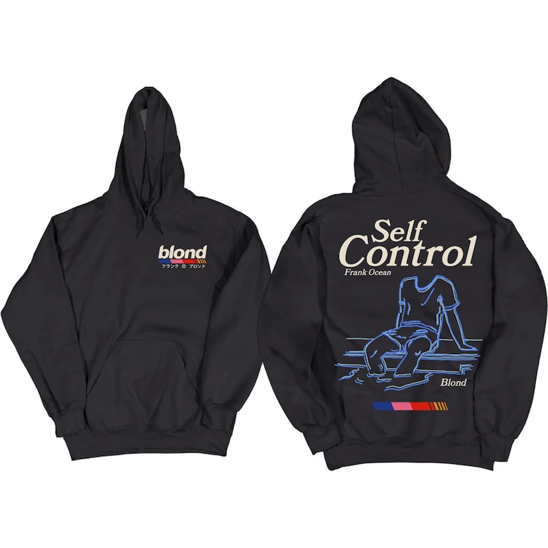 Frank Ocean BLOND SELF CONTROL Hoodie | blond album | blonde | Inspire ...