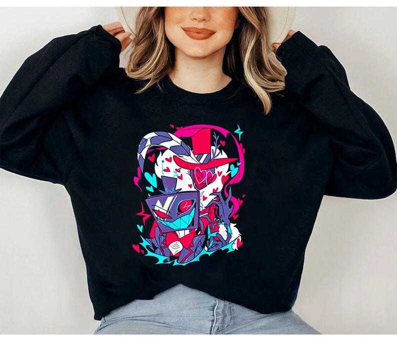 VOX Graphic Retro T-Shirt, hazbin hotel VOX Classic Hoodie, - Inspire ...