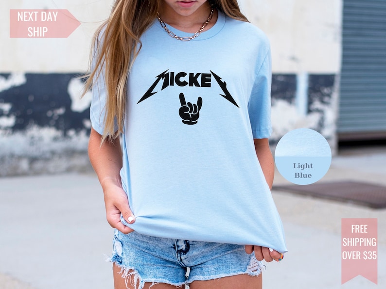 Mickey Rock Disney Shirt - Fun Disney Shirt for Magical Adve | Inspire ...