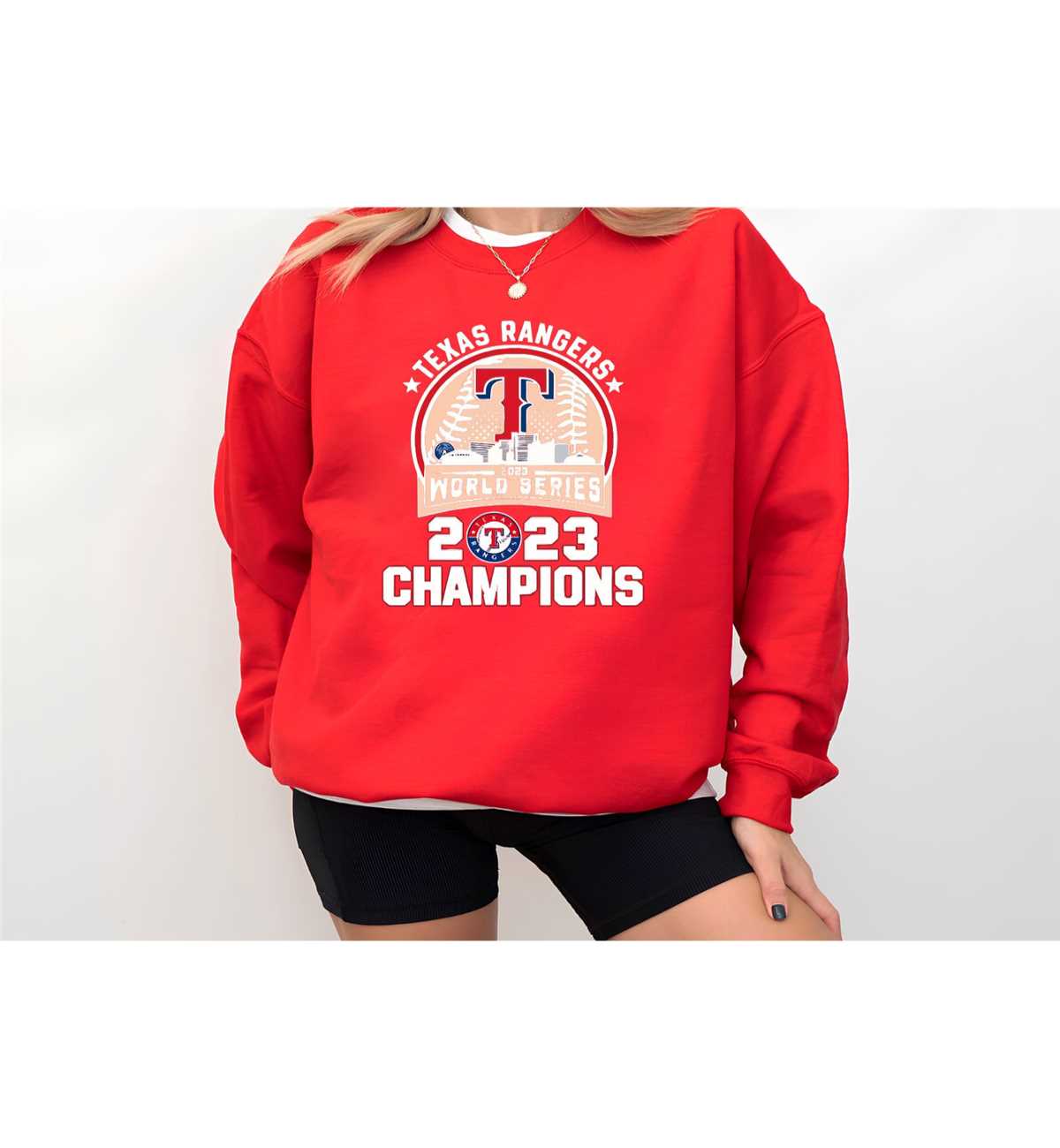 Texas Ranger World Series Champions 2023 Sweatshirt Texas Ba | Inspire Uplift