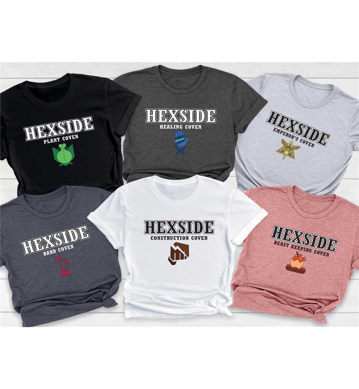 The Owl House Shirt,Hexside All Characters Tee,School of Mag | Inspire ...