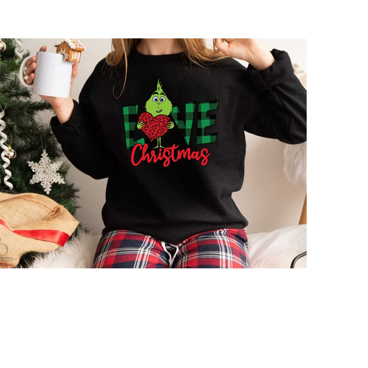 Merry Christmas Grinch Sweatshirt, Grinch Sweater, Grinch Ch - Inspire ...