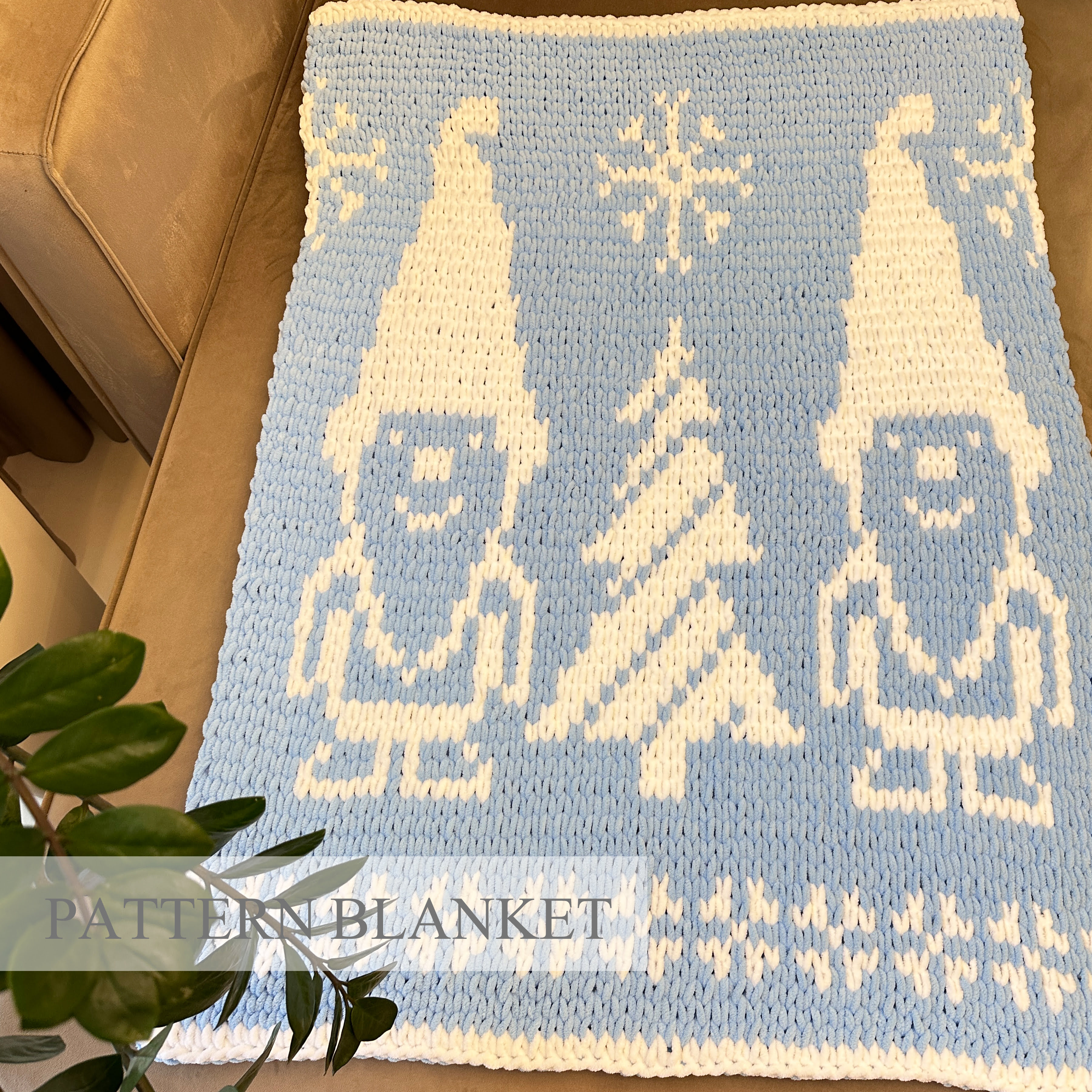 Alize Puffy More Blanket Pattern, Finger Knitting, Loop Yarn | Inspire ...