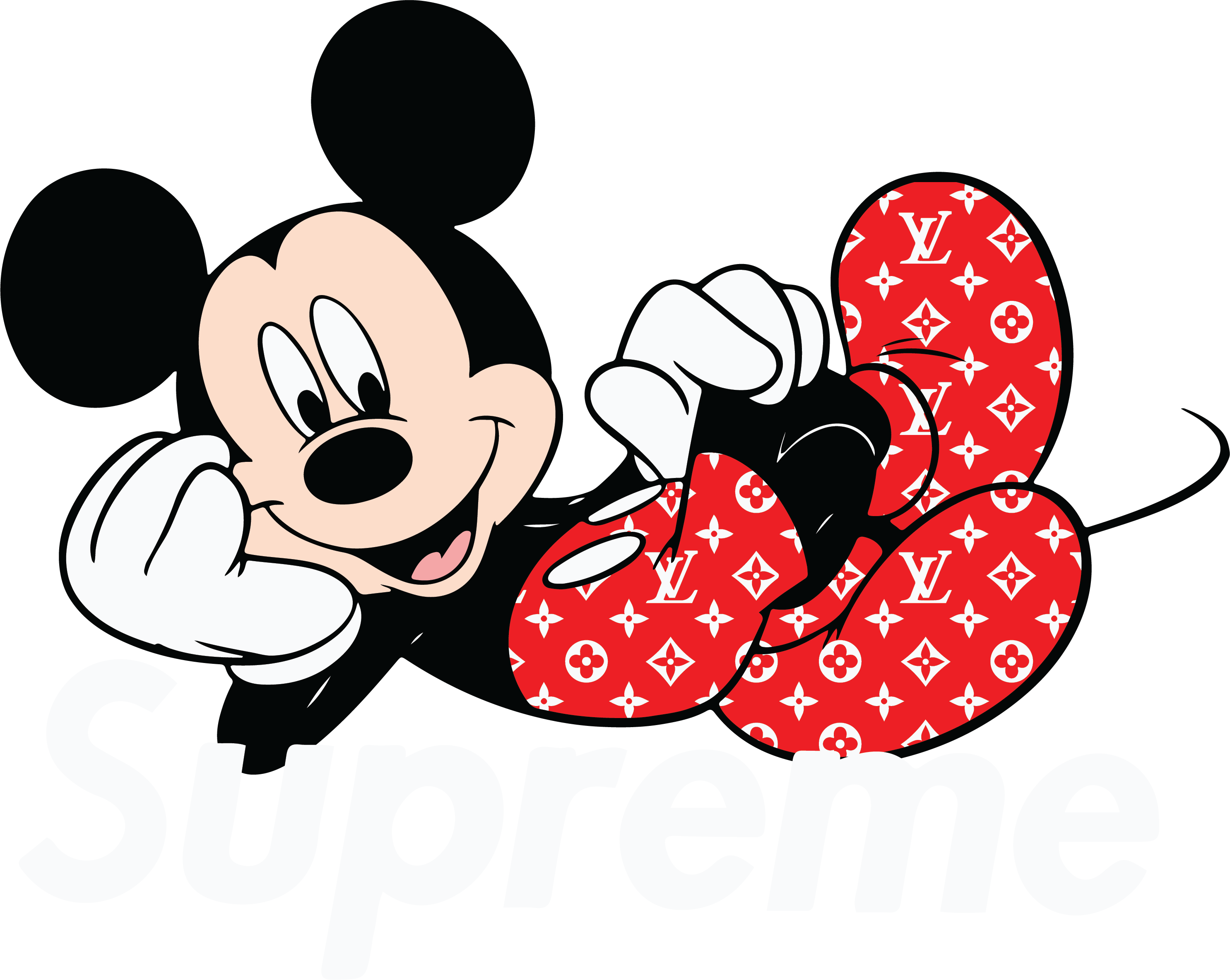 Mickey Supreme Svg, Minnie Supreme Svg, Minnie Mouse Svg, Mi | Inspire ...