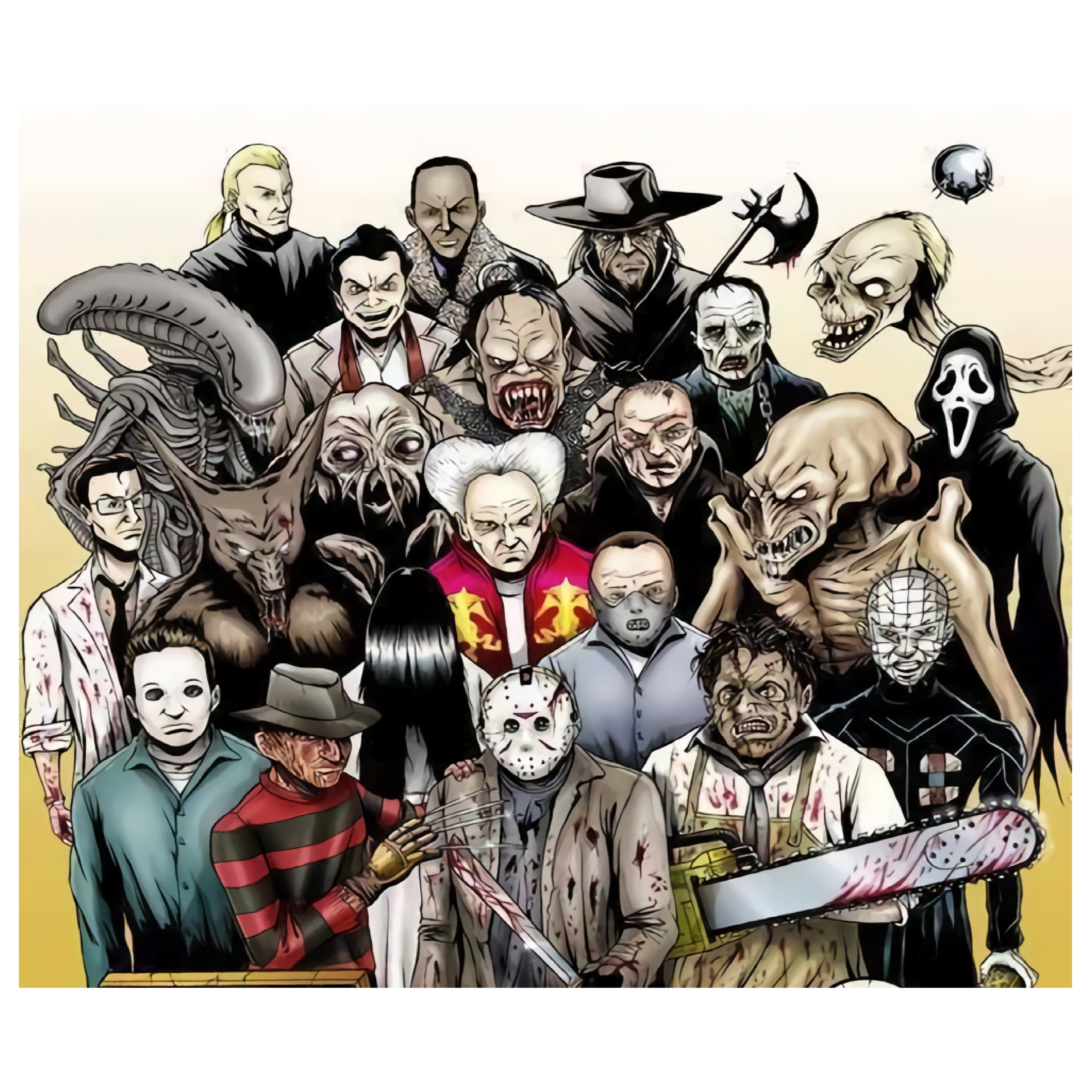 Horror Friends Png, Halloween friends Png, Horror Characters | Inspire ...