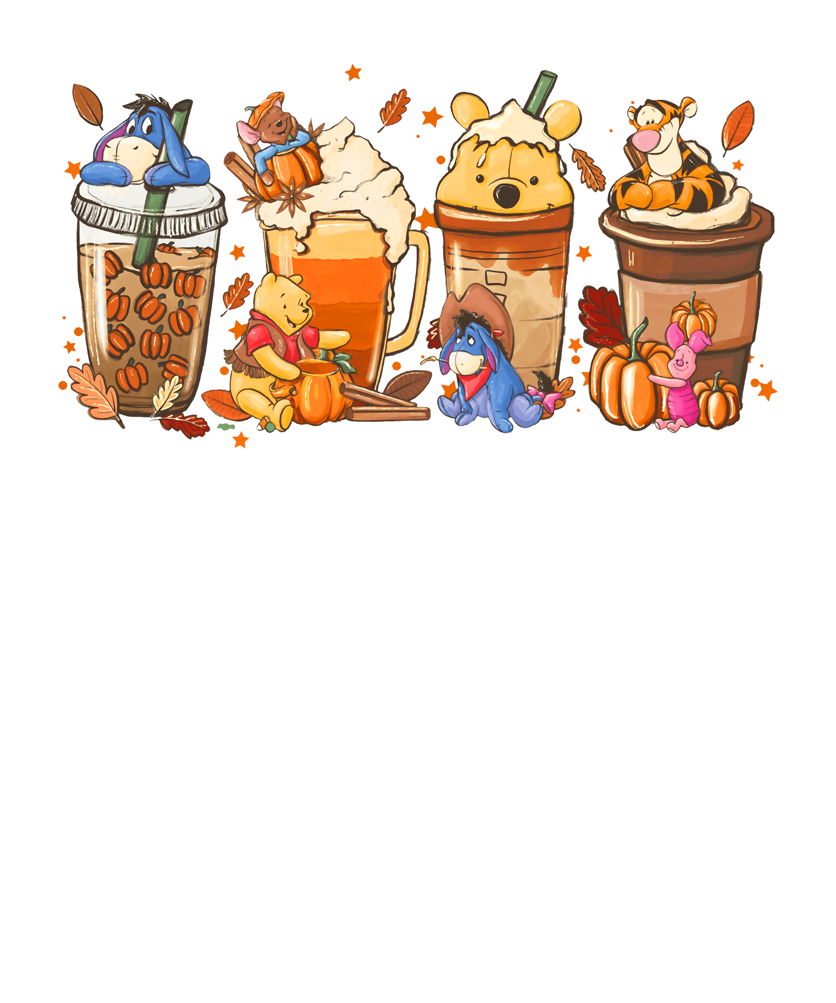 Pooh coffee Png - Halloween Coffee Png - Harry Fall coffee P | Inspire ...