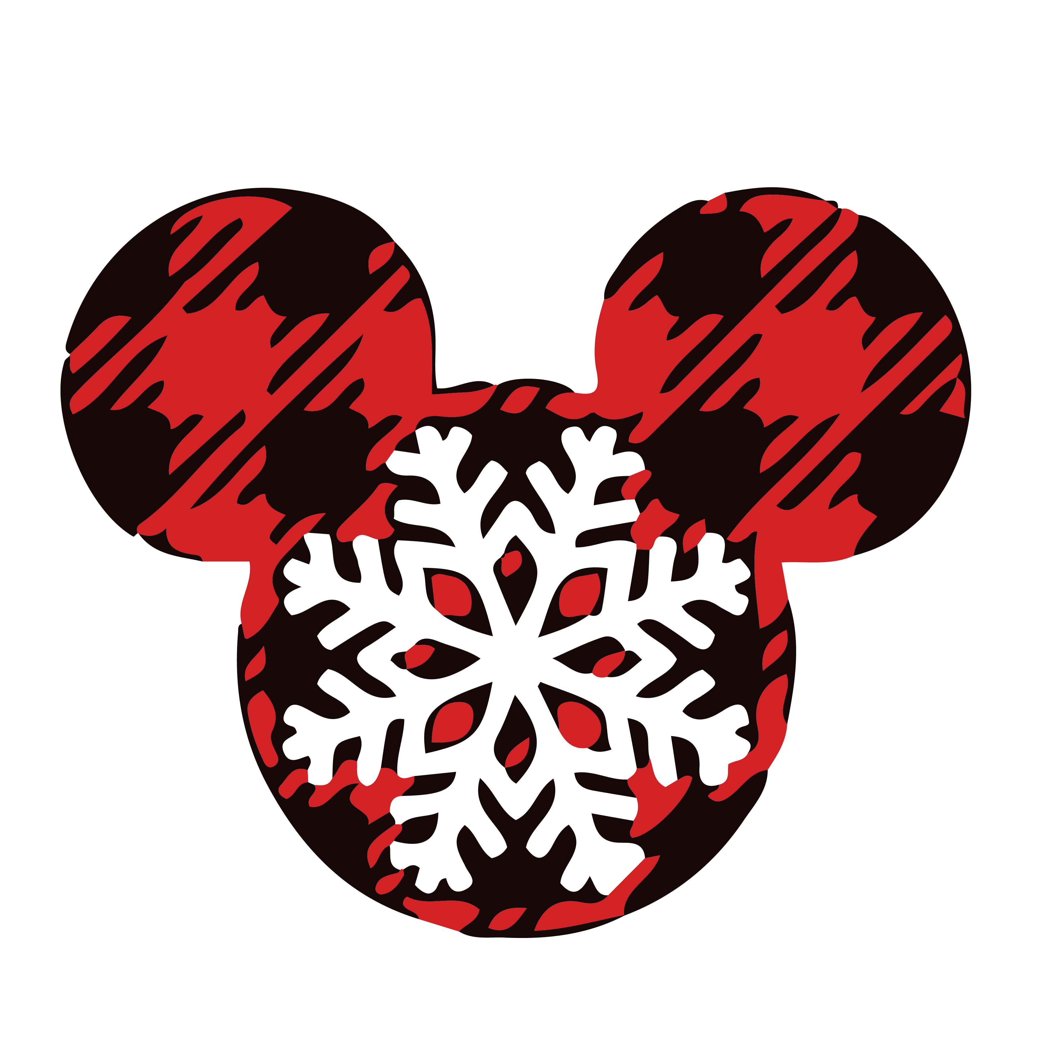 Mickey Snowflake Svg, Mickey Christmas svg, Disney Christmas | Inspire ...