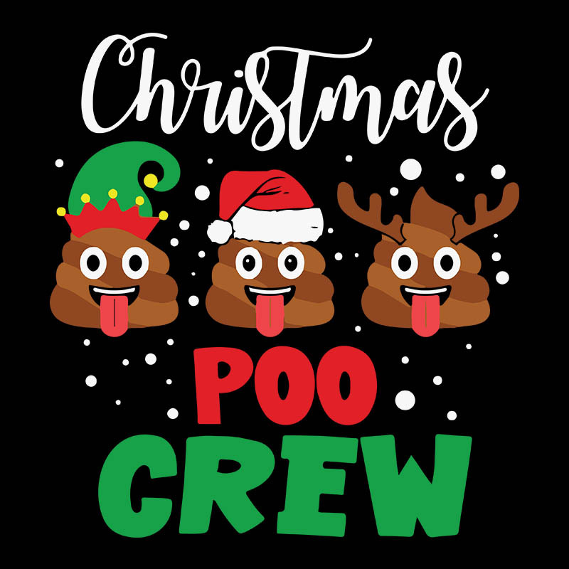 Christmas Poo Crew svg, Christmas Poop Emoji svg, Poop Rudol | Inspire ...