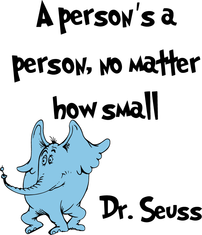 A person's a person, no matter how small Svg, Dr Seuss Svg, | Inspire ...