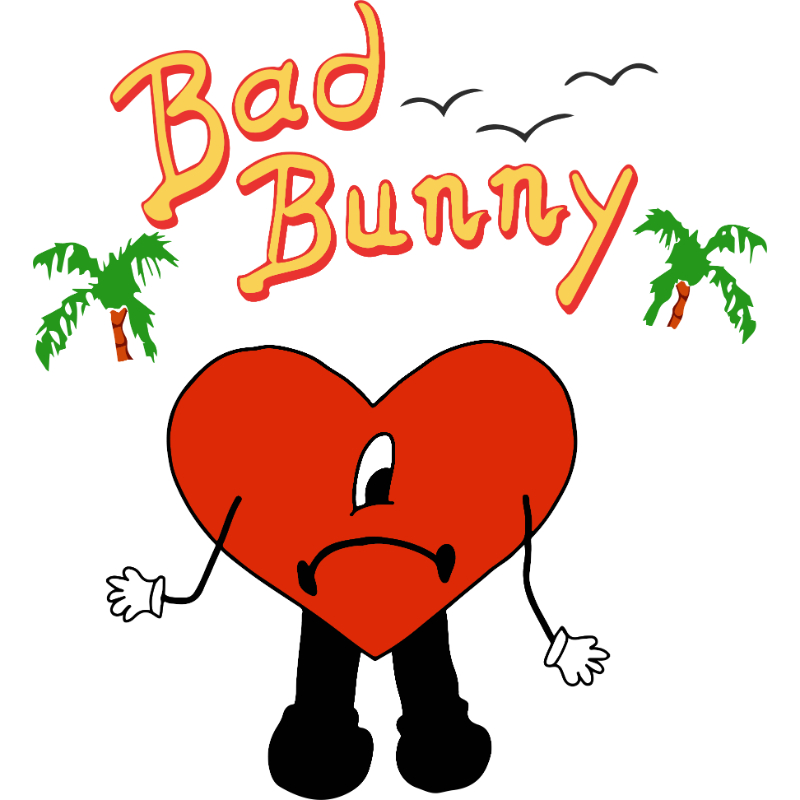 Bad Bunny Svg, Un Verano Sin Ti Svg, Bad Bunny Svg file, Bad | Inspire ...