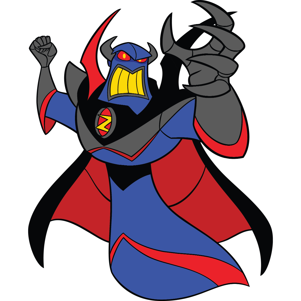 Emperor Zurg Svg, Toy Story Svg, Toy Story Clipart, Layered | Inspire ...