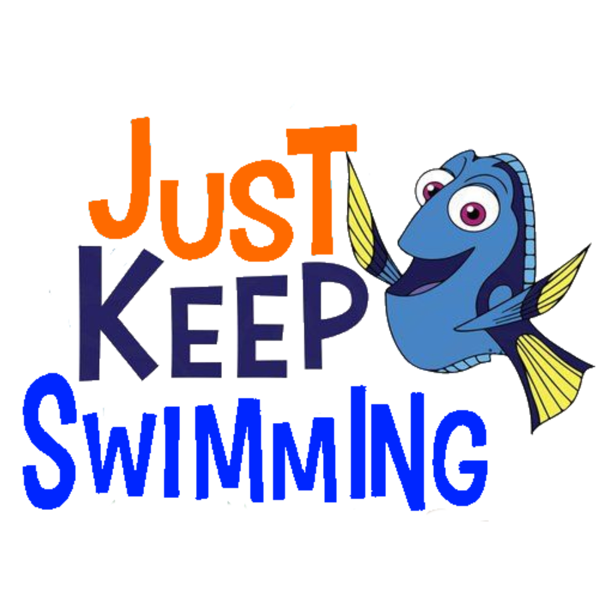 Keep Swimming Svg, Finding Nemo Svg, Nemo svg, Dory svg, Fin | Inspire Uplift