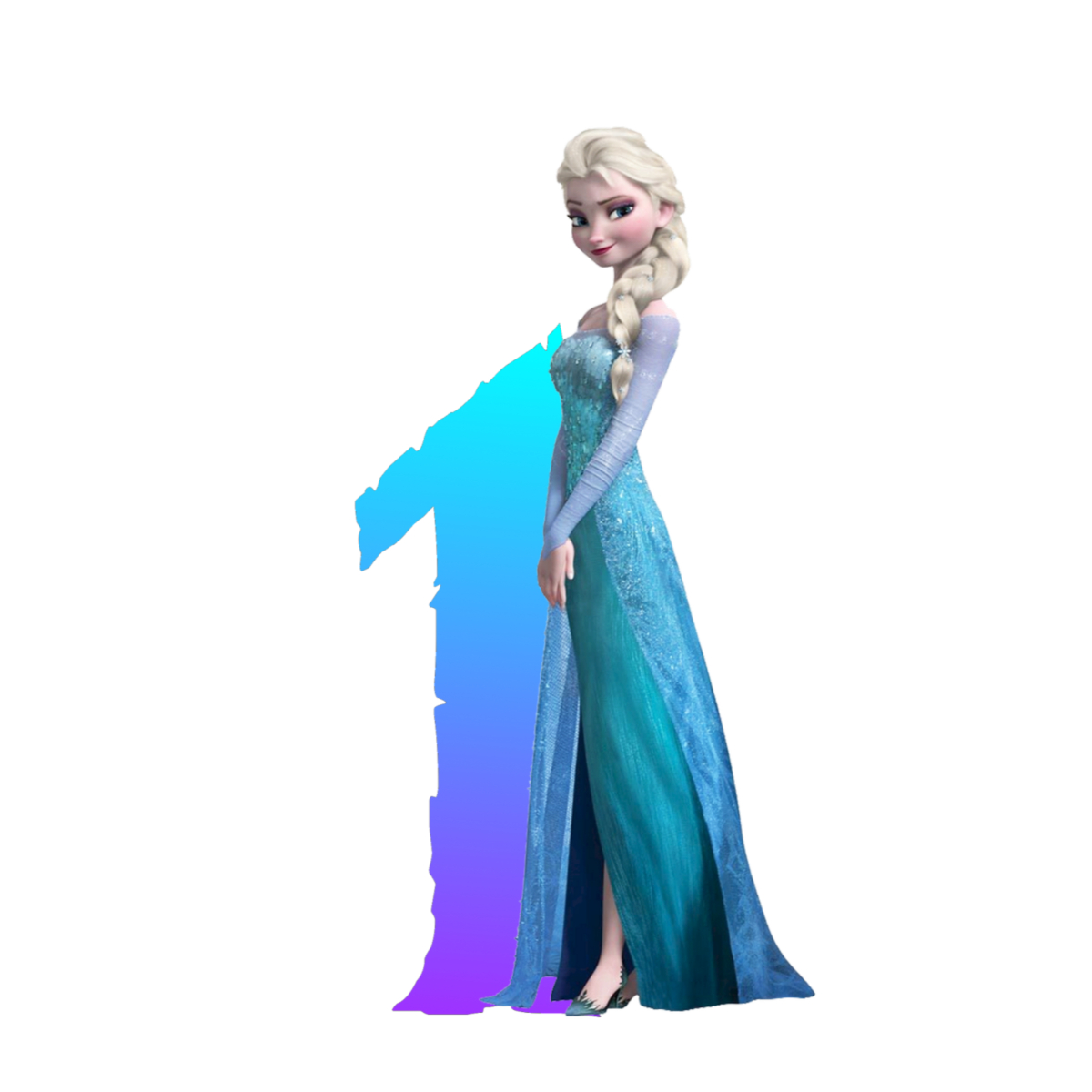 Elsa Number 1 Png, Elsa Frozen Png, Frozen logo Png, Frozen | Inspire ...