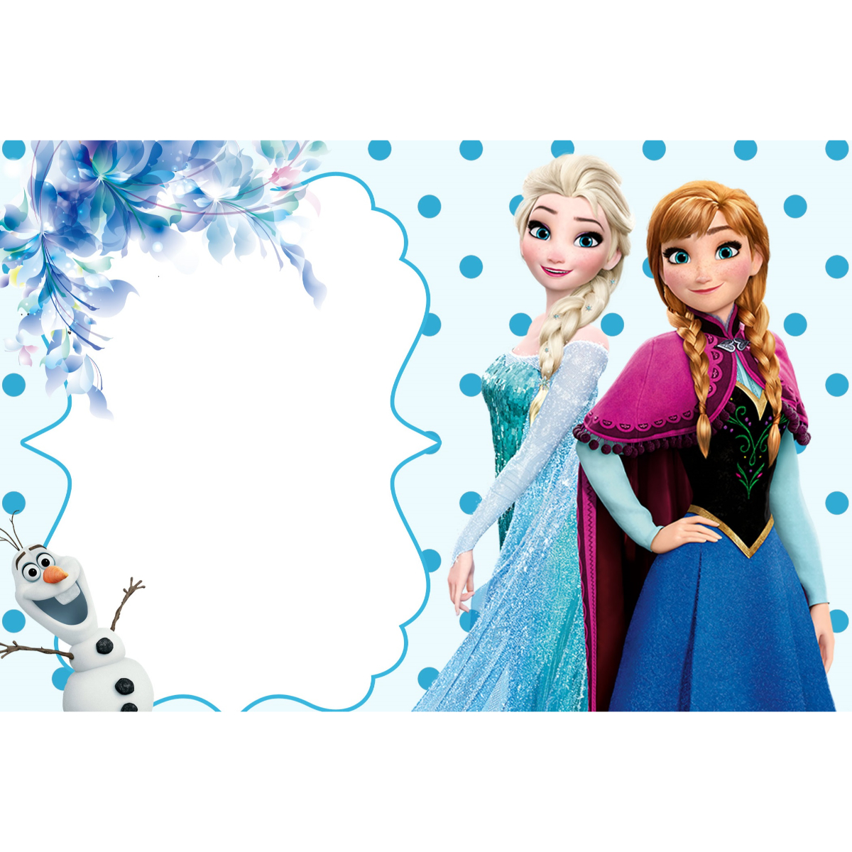 Frames Templates Png, Frozen Png, Frozen logo Png, Frozen fa - Inspire ...