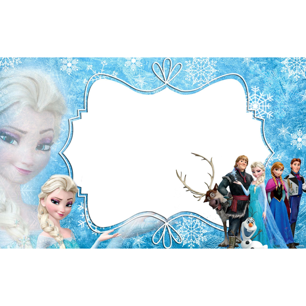 Frames Templates Png, Frozen Png, Frozen logo Png, Frozen fa | Inspire ...