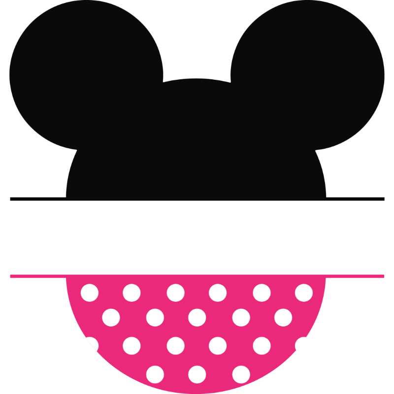 Minnie Split Svg, Minnie Svg, Disney family Svg, Minnie logo - Inspire ...