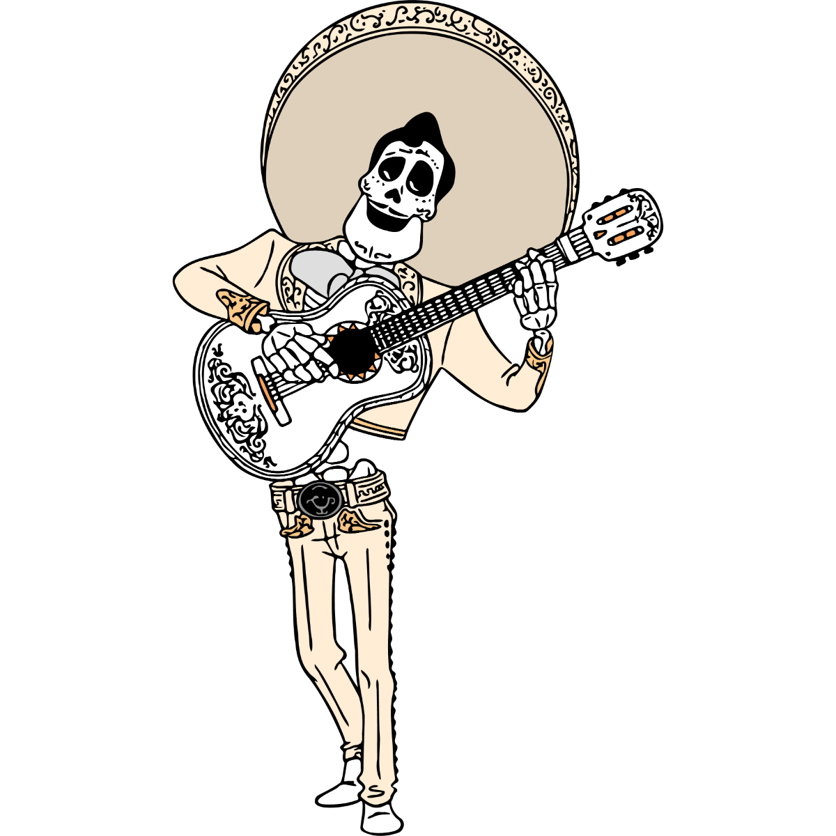Coco Guitar Svg | Inspire Uplift