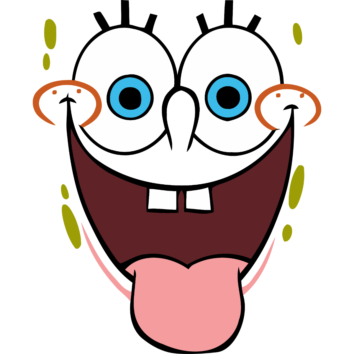 Spongebob Face Svg, SpongeBob Svg, Spongebob Vector, Spongeb | Inspire ...