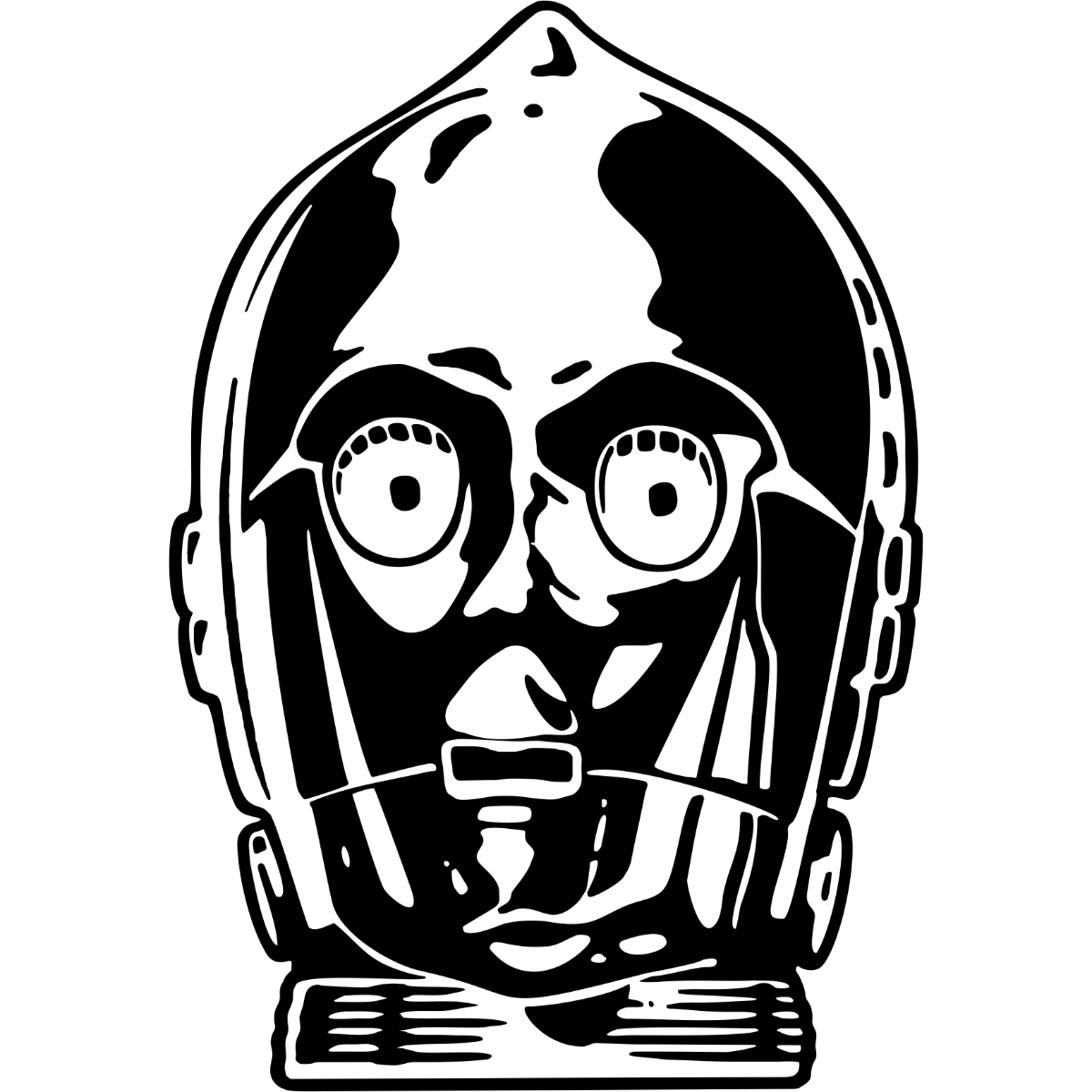 Droid Svg, Star Wars Svg, Star Wars Charecters Svg, Darth Sv | Inspire ...