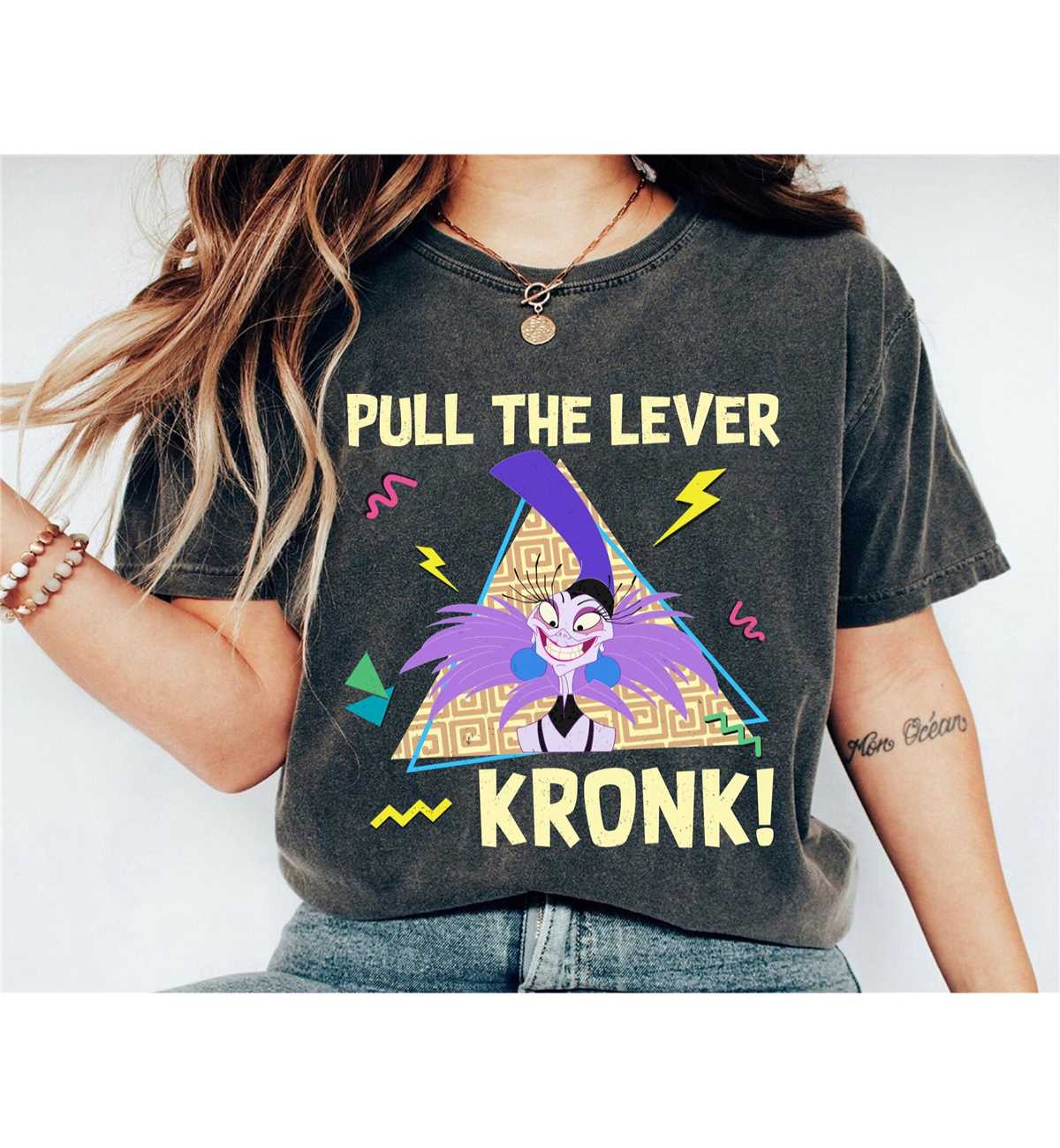 Retro Pull The Lever Kronk 70s Shirt, The Emperor's New Groo | Inspire ...