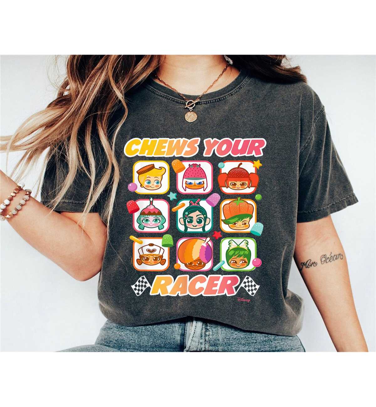 Sugar Rush Chews Your Racer Shirt, Wreck It Ralph T-shirt, C | Inspire ...