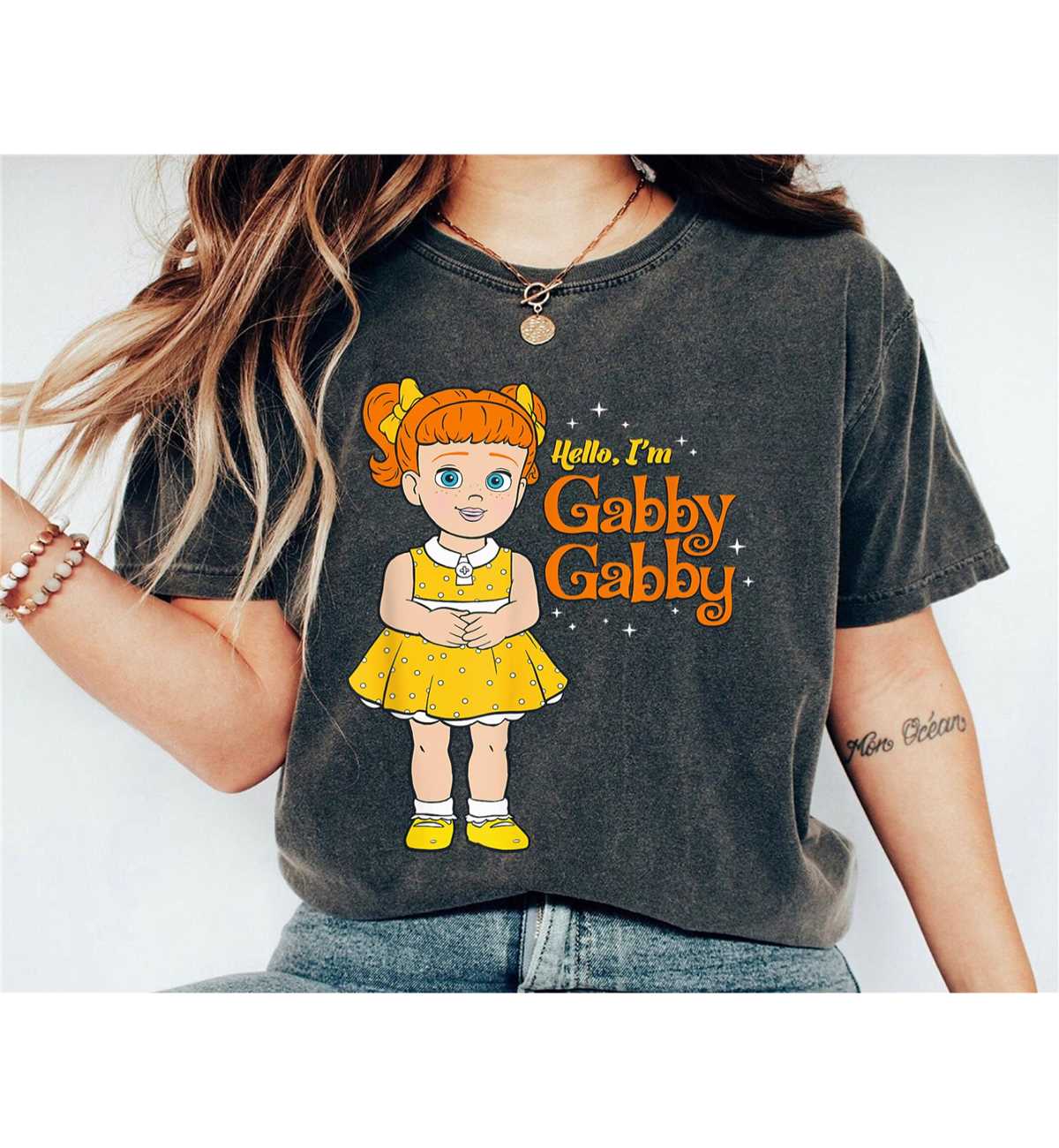Hello I'm Gabby Gabby Shirt, Toy Story T-shirt, Disney Famil | Inspire ...
