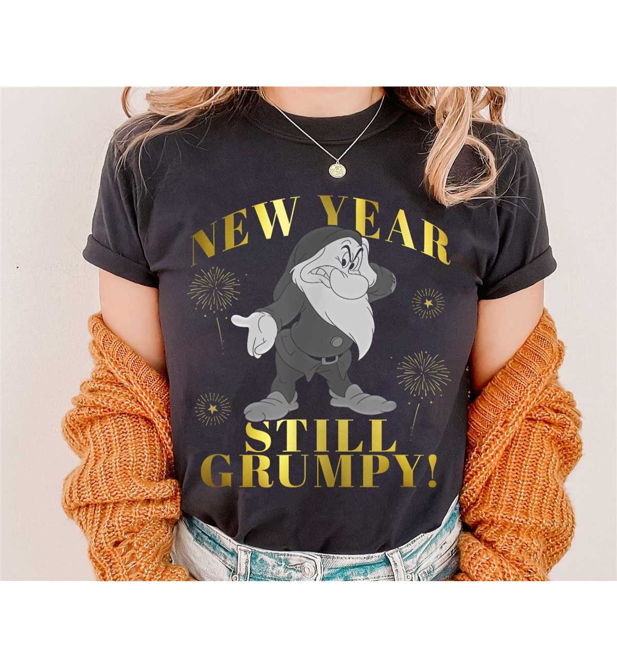 New Years Still Grumpy Shirt, Snow White & The Seven Dwarfs | Inspire ...