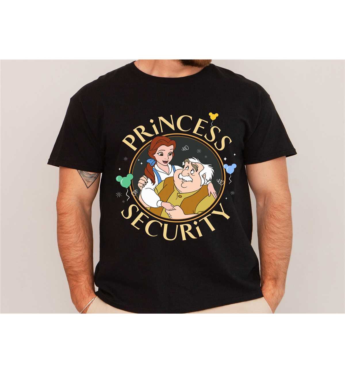Princess Security Shirt, Beauty and the Beast Shirt, Maurice | Inspire ...