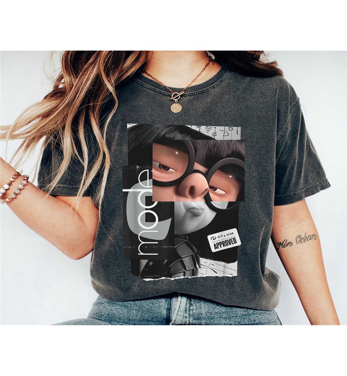 Edna Mode Fashion Logo Shirt, The Incredibles T-shirt, Disne | Inspire ...