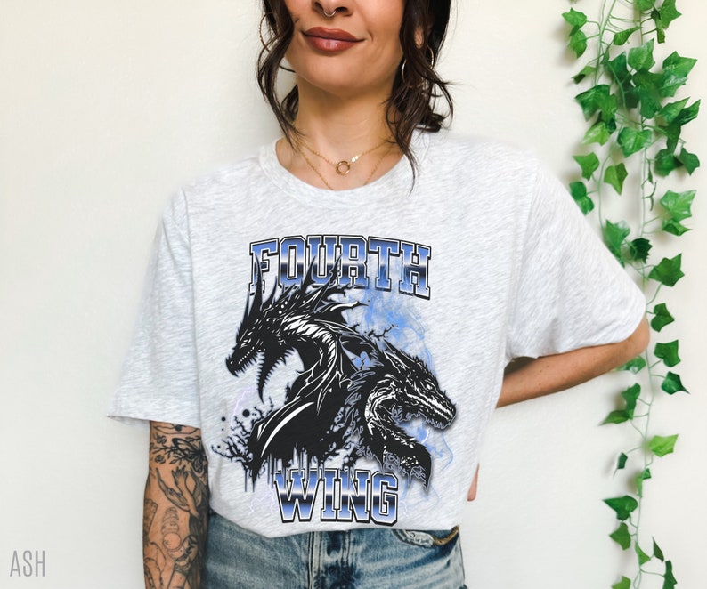 Fourth Wing Shirt (OFFICIALLY LICENSED), Fourth Wing Merch, | Inspire ...