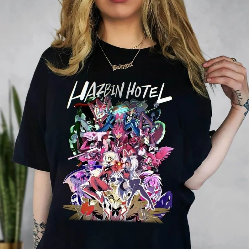 Alastor Hazbin Hotel Shirt/ Hazbin Hotel Characters shirt/ H | Inspire ...