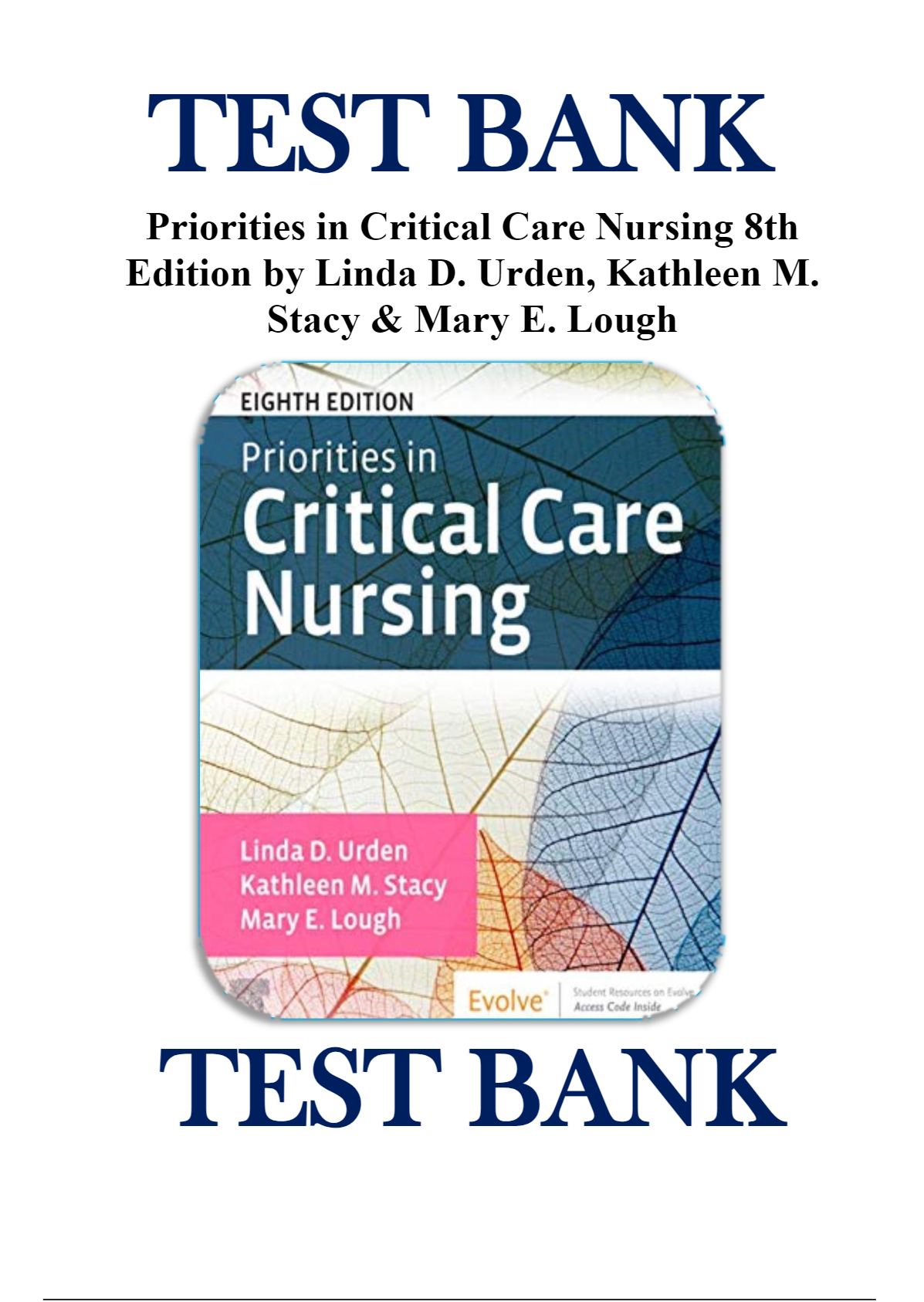 Priorities in Critical Care Nursing 8th Edition By Linda D. | Inspire ...