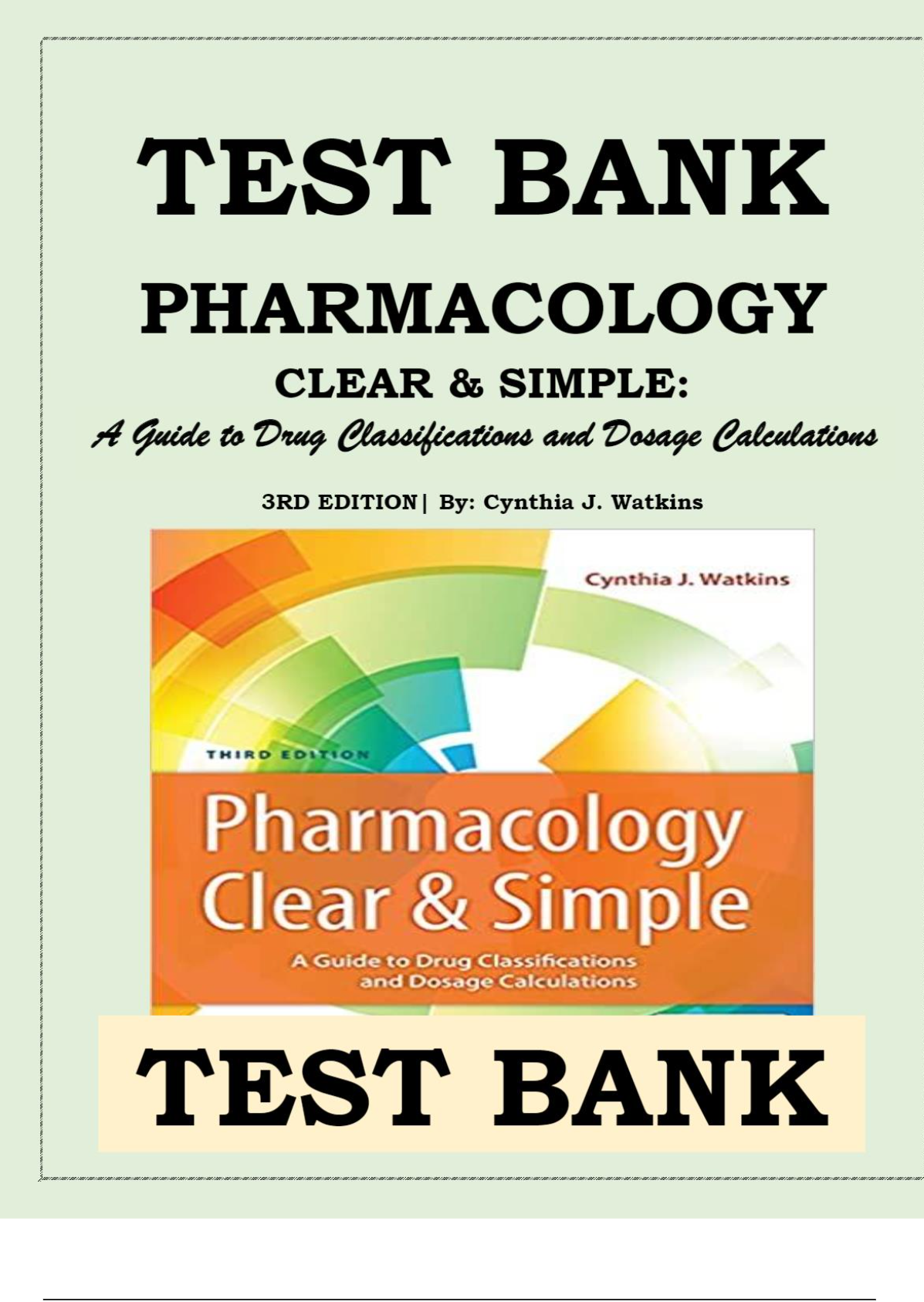 Pharmacology Clear and Simple: A Guide to Drug Classificatio | Inspire ...