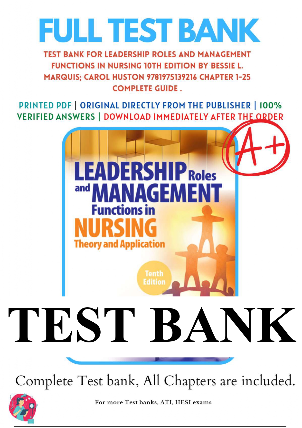 Leadership Roles and Management Functions in Nursing 10th Ed | Inspire ...