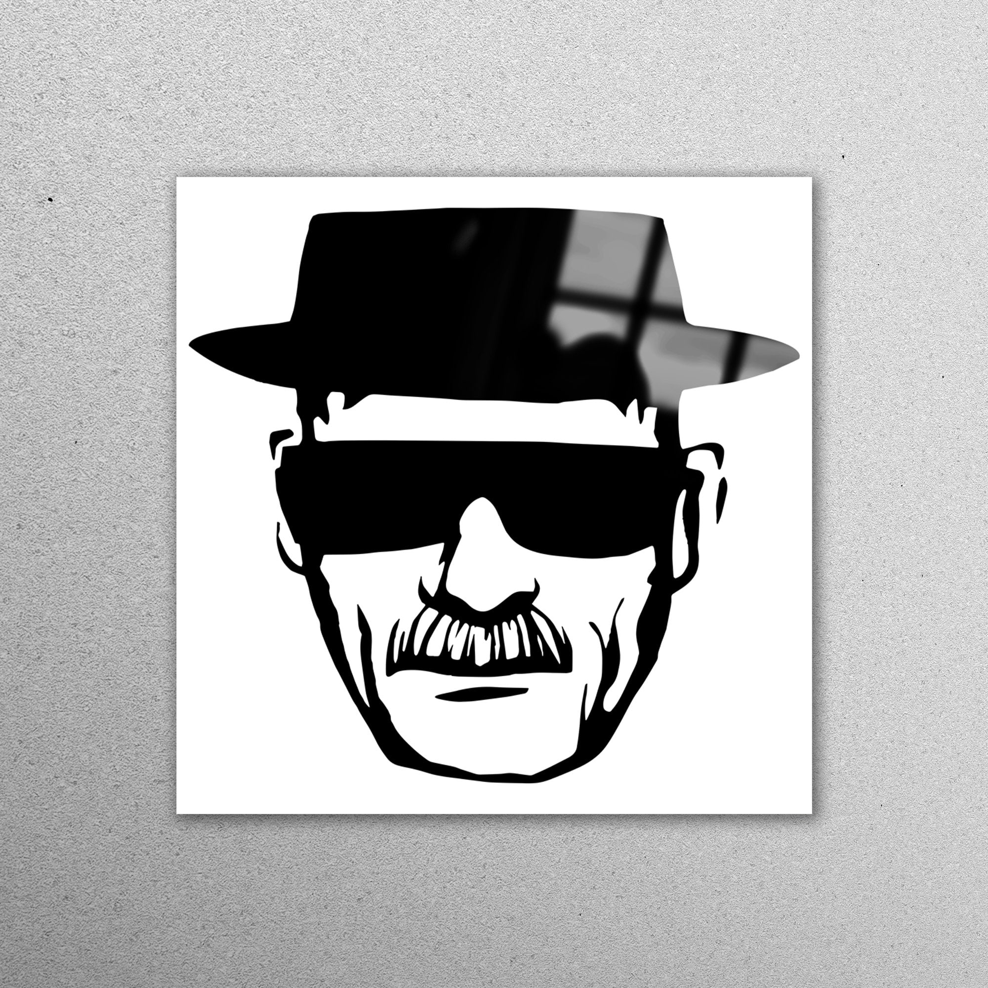 Glass Wall Art, Mural Art, Glass, Breaking Bad, Modern Wall | Inspire ...