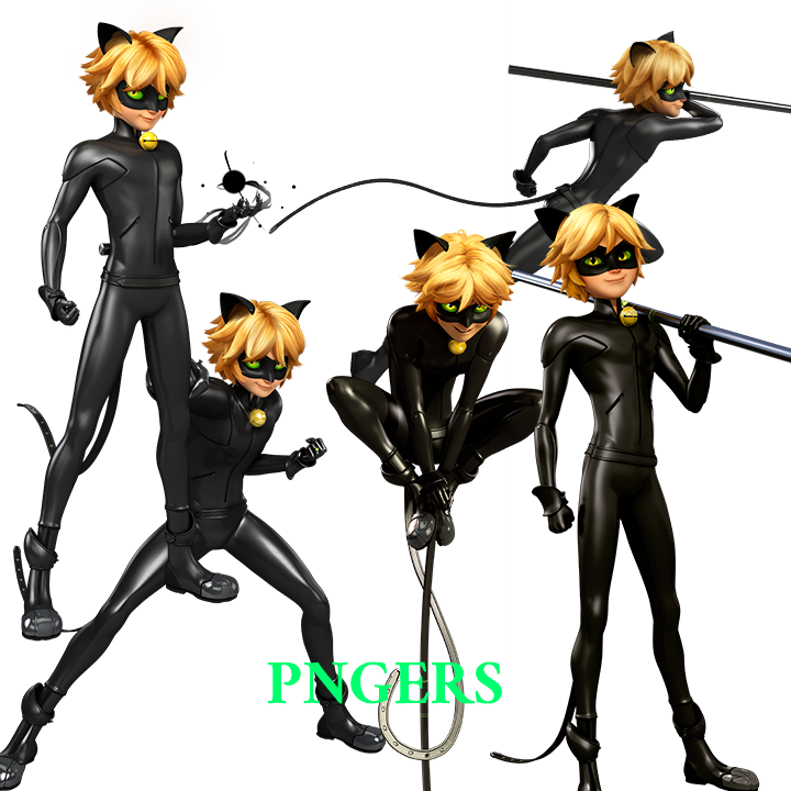 Miraculous Ladybug Cat Noir PNG Pack 05 Images FHD 4k | Inspire Uplift