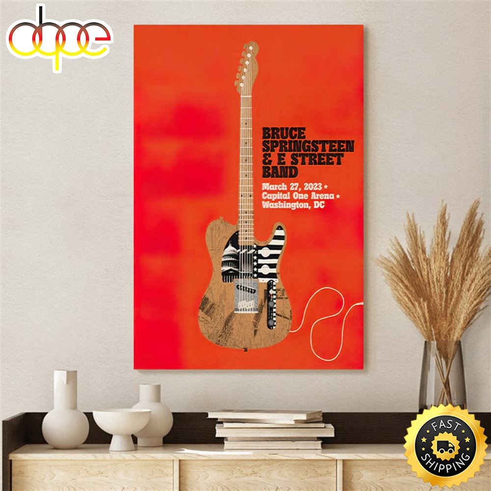 Bruce Springsteen And The E Street Band 2023 Canvas Canvas | Inspire Uplift