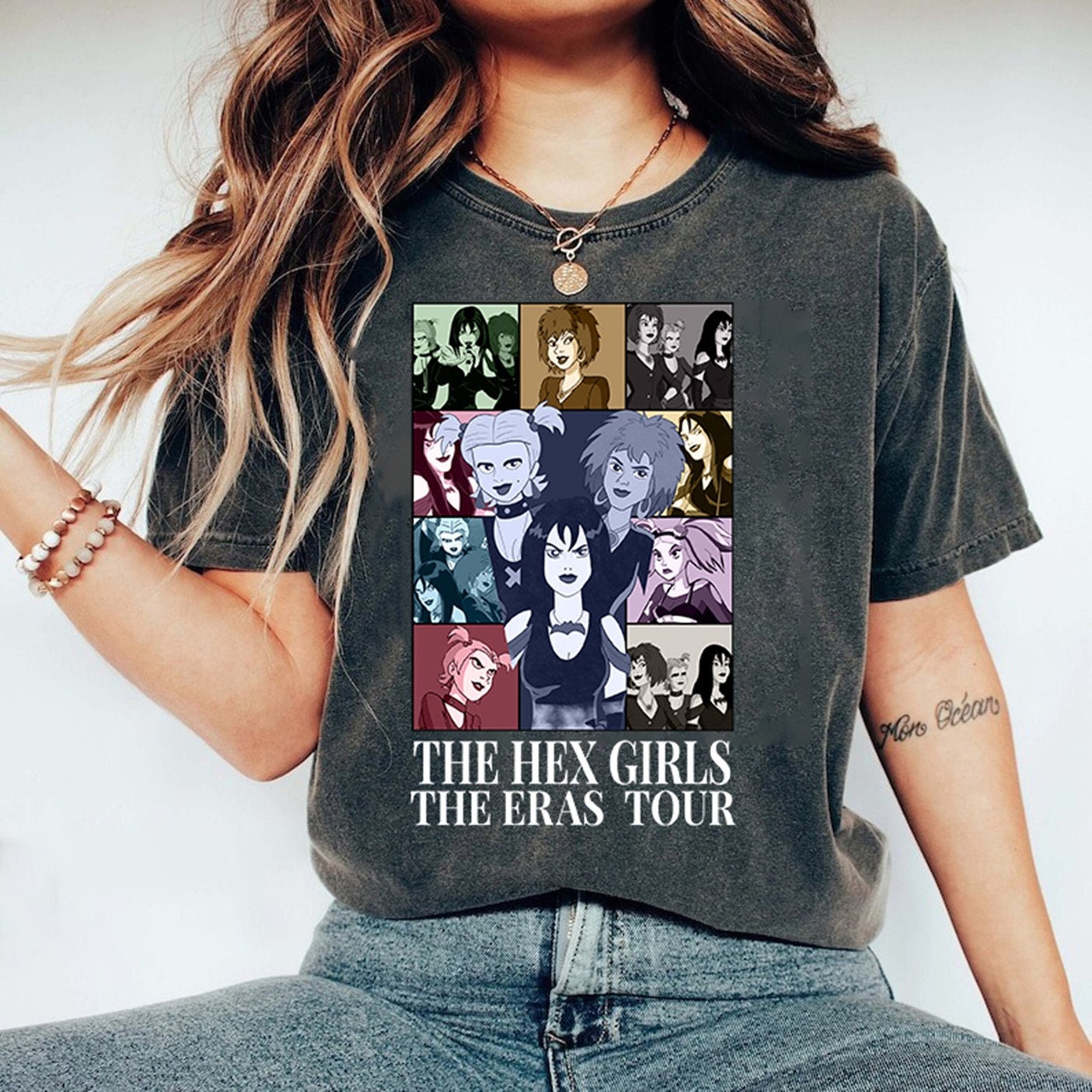 The Hex Girls Rock Band Music Eras Tour T-Shirt, The Hex Gir | Inspire ...
