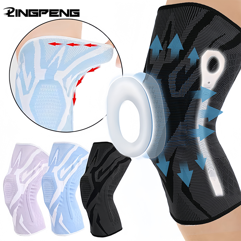 High Elastic Breathable Knee Sleeves Protect Meniscu Support | Inspire ...