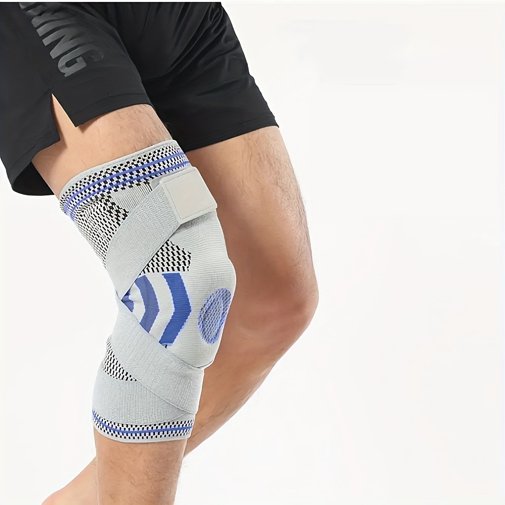Professional Knee Sleeve 1 Pack Knee Brace Adjustable Straps | Inspire ...