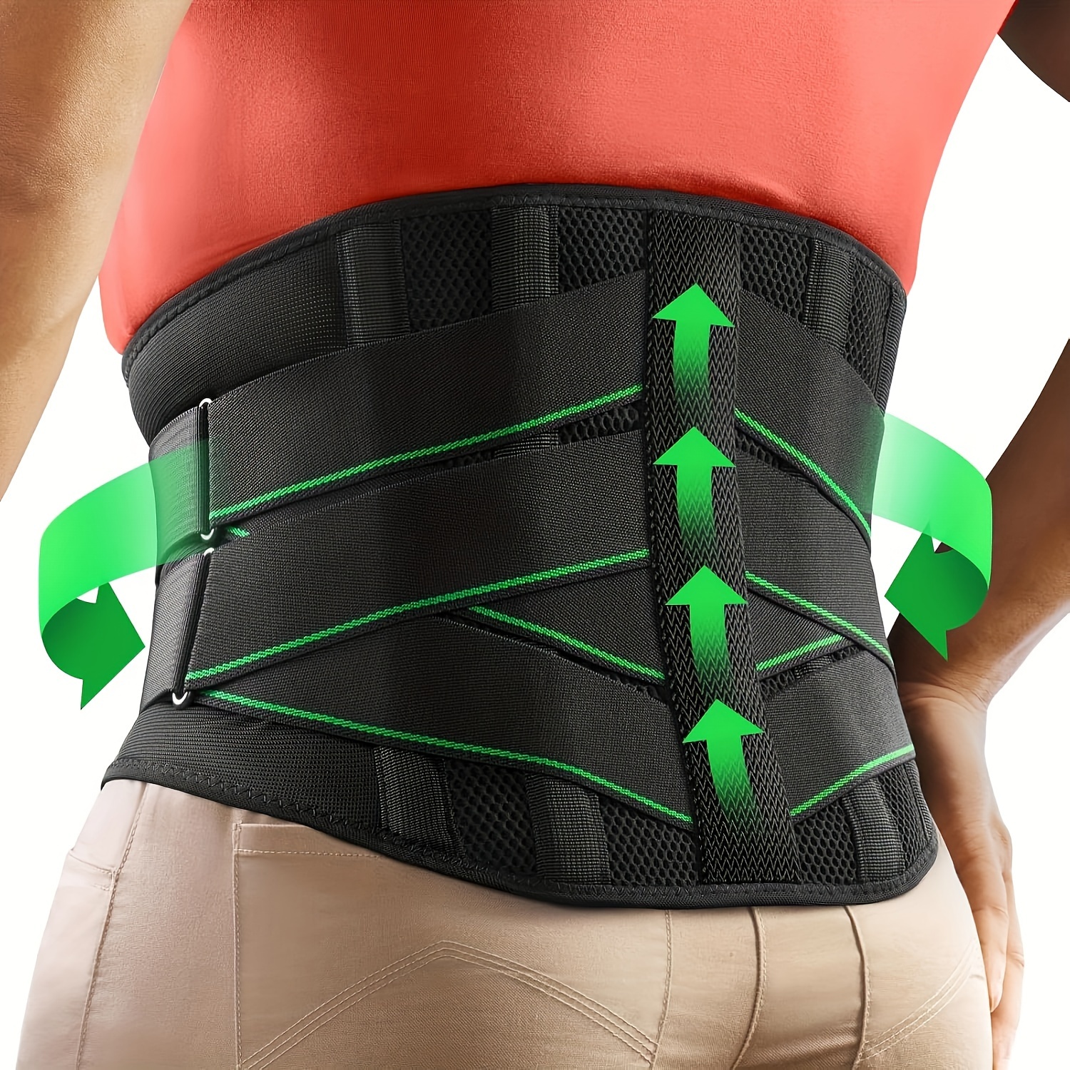 Back Brace for Lower Back Pain Relief, Lumbar Support | Inspire Uplift